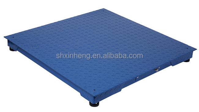 RS232 Thick Platform Plate Industrial Floor Scale 3000kg Weighing Electronic Platform Scale Digital XH8720