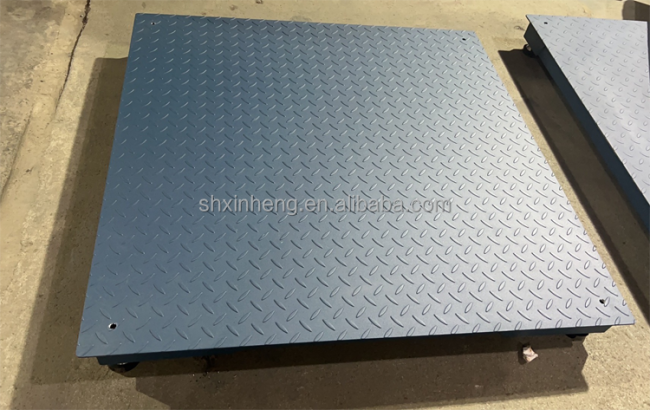 RS232 Thick Platform Plate Industrial Floor Scale 3000kg Weighing Electronic Platform Scale Digital XH8720