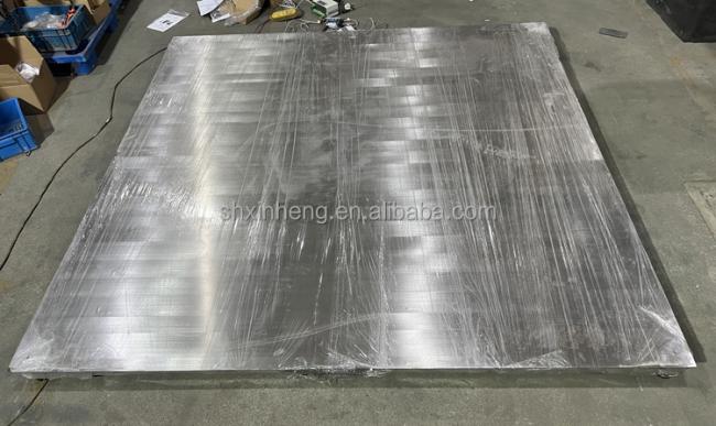 RS232 Thick Platform Plate Industrial Floor Scale 3000kg Weighing Electronic Platform Scale Digital XH8720