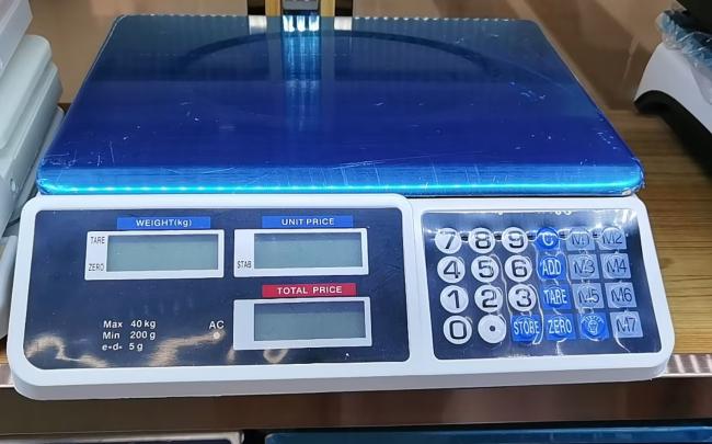40kg Acs-809 Digital Price Computing Scale in China 30kg Calibration Electronic Scale Acs 220V 110V