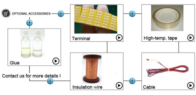 BF350-3BB Dual Grid half bridge Strain Gauges Perpendicular Strain Gauges