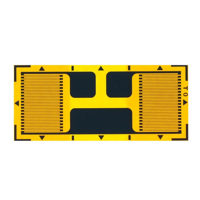 GB series strain gauge 3 pin header wired half bridge strain gauge