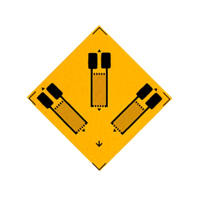 BF350-CA tri element rosette strain gage