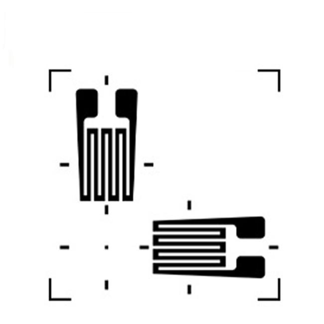 BF350-CA tri element rosette strain gage