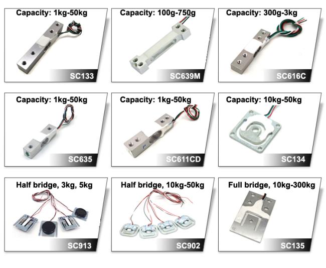 Thin weight sensor 50kg bathroom scale load cell