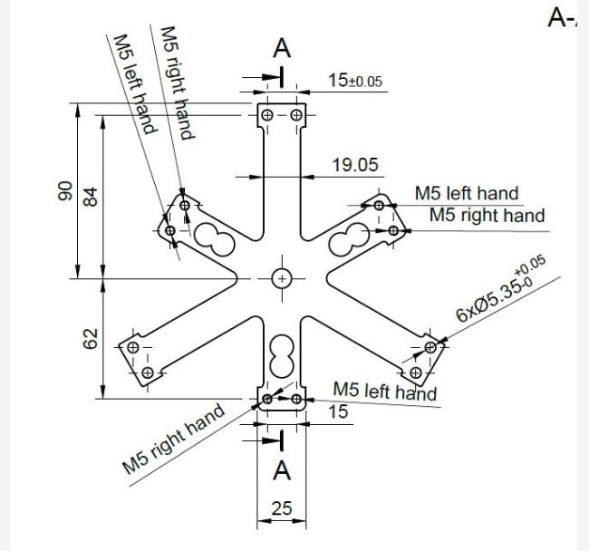 SC126 X1000 Y3000 6-Axis load cells Axial force sensor