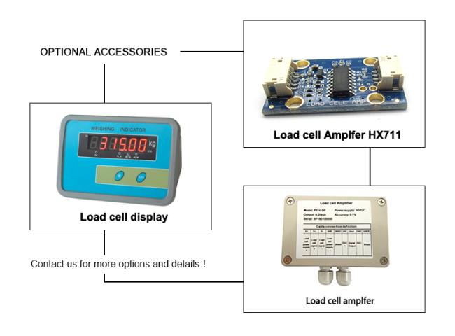 Electronic Price Computing Scales Micro Load Cell for Counter Scales 0.5Kg 1Kg 5Kg 10Kg 25Kg