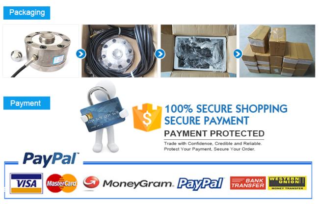 SC29FB High-accuracy wheel shape pancake type sensor 10kn load cell