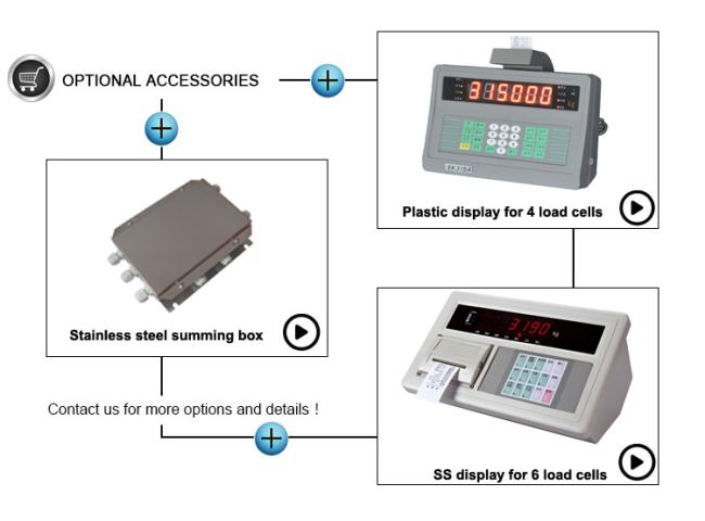 SC910B Sensorcon double end shear beam load cell 10ton