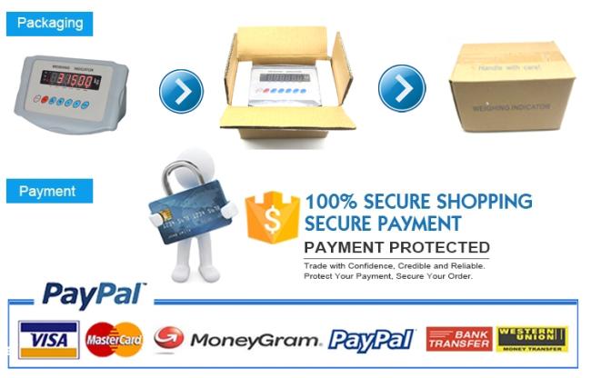 XK315A6 Truck Scale Weight Sensor Displays with 3 Points Calibration