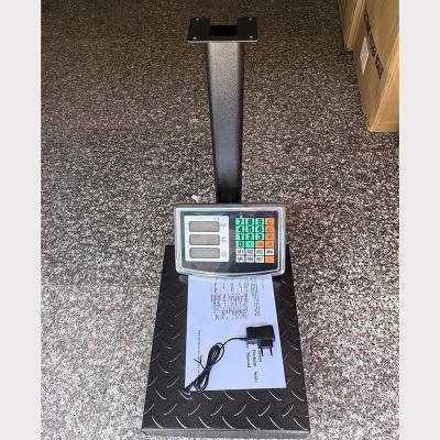 China LCD/LED Display TCS Digital Platform Scale for 150kg 200kg 300kg 500kg Steel Hanging Scale Indicator in Bench Scale for sale