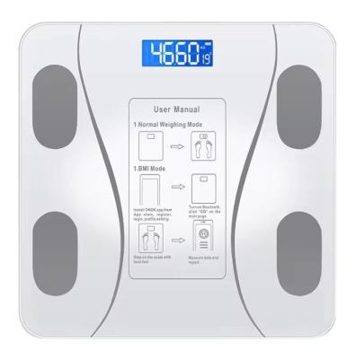 China Intelligent Analysis Bluetooth Smart Body Scale with Household Bathroom and 180kg Maximum Weight Recommendation for sale