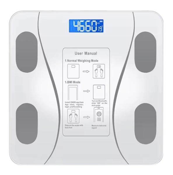 Quality Intelligent Analysis Bluetooth Smart Body Scale with Household Bathroom and 180kg Maximum Weight Recommendation for sale