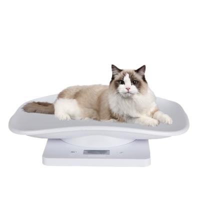 China Livestock Scale Digital Pet Scale Accurately Weighs Dog Cat Tray Weight LCD Display Mini 10kg Pet Food Weighing Scale for sale