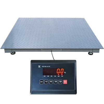 China Direct Supply 2 * 1.2-meter 500kg Carbon Steel Platform Weighing Scale with Digital Indicator and AC/DC Power Supply for sale