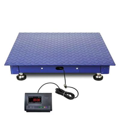 China Direct Supply 2 * 1.2-meter 500kg Carbon Steel Platform Weighing Scale with Digital Indicator and AC/DC Power Supply for sale