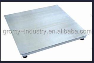 China 1-10ton Digital Electronic Platform Weighing Floor Scale with LED/LCD Display Heavy Duty Industrial Weighing Load Capacity for sale