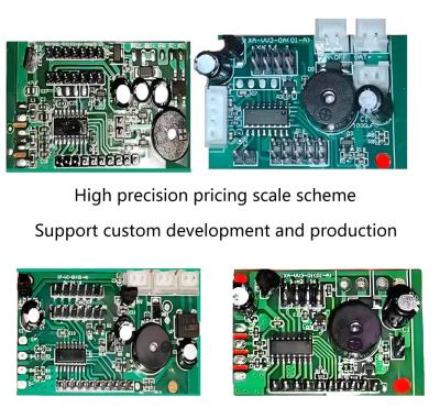 중국 슈퍼마켓 고 정밀 24-비트 ADC 전자 스케일 하드웨어 20.7-비트 고정 코드 kg 단위 사용자 지정 ODM 지원 0.1g 정확성 OEM 판매용