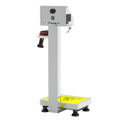 Chine Balance de plate-forme à écran tactile LCD 10,1" à l'échelle industrielle avec traçabilité par code QR, capacité en KG, prise en charge de la personnalisation ODM à vendre