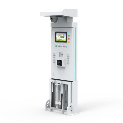 China Patterned Steel / Galvanized Pipe 10-Inch AI Intelligent LCD Bench Scale with Android System QR Code Management KG Capacity for sale