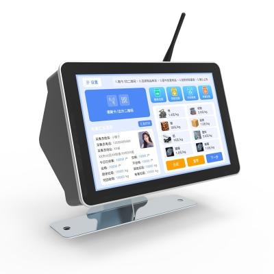 China 10-Inch AI Intelligent Android System LCD Vehicle Mounted Weighing Scale with kg Units and Digital Electronic Scale Type for sale