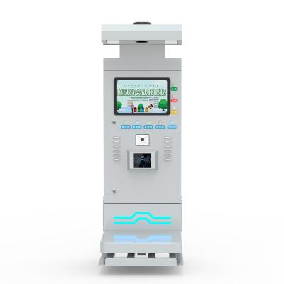 Китай Настраиваемый цвет 10 дюймов ИИ Интеллектуальная ЖК-весная шкала Система Android водонепроницаемая наружная емкость в килограммах QR-код Управление отслеживаемостью идентификационной карты продается