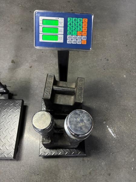 Quality ABS Environmental Protection Material Digital Platform Electronic Bench Scale for sale