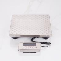 Quality 300 * 300 * 55mm Rechargeable Stainless Steel Parcel Scale 200 kg Industrial for sale