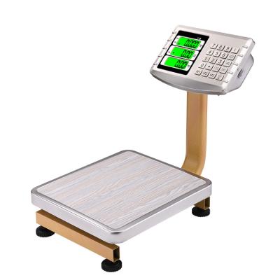 China Mini Fold Portable Electronic Scale 60 kg TCS Electronic Platform Scale with Stainless Steel Indicator Bench Scale for sale