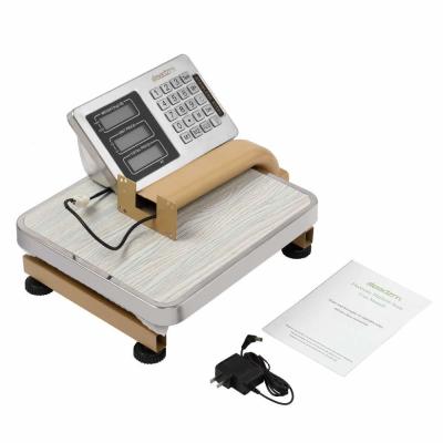 China Mini Fold Portable Electronic Scale 60 kg TCS Electronic Platform Scale with Stainless Steel Indicator Bench Scale for sale