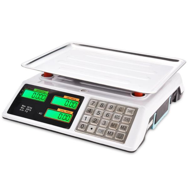 Quality Veidt Weighing ACS-825B Kitchen Electronic Digital Computing Scale 40kg Weight Measuring Scale Small Scale Machines for sale