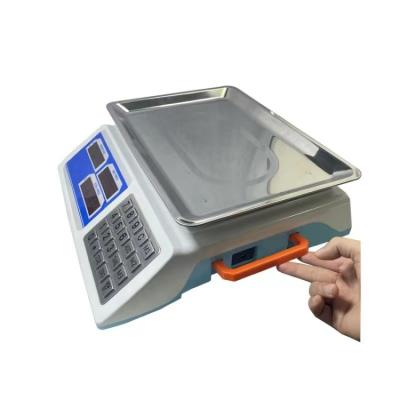 China Veidt Weighing ACS-825B Kitchen Electronic Digital Computing Scale 40kg Weight Measuring Scale Small Scale Machines for sale