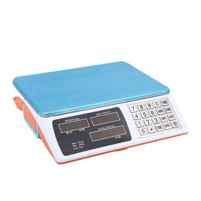 China Veidt Weighing ACS-825B Kitchen Electronic Digital Computing Scale 40kg Weight Measuring Scale Small Scale Machines for sale