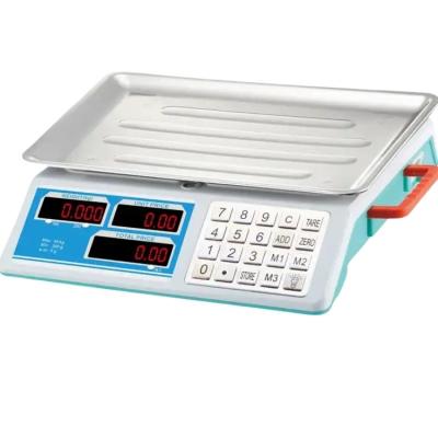 China Veidt Weighing ACS-825B Kitchen Electronic Digital Computing Scale 40kg Weight Measuring Scale Small Scale Machines for sale