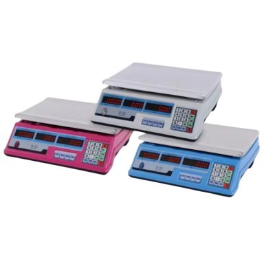 China 30kg Digital Table Scale for Accurate Weight and Calculation in ABS Plastic Rectangle Design for sale