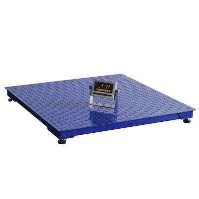 China Peel Features High Precision Industry Platform Floor Scale Pallet Truck Scale for Animal -10- 40C for sale