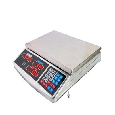 중국 디지털 디스플레이 Vedit 계량 ACS-701 30Kg 전자 계산 저울 (과일 및 채소용 플랫폼 저울) 판매용