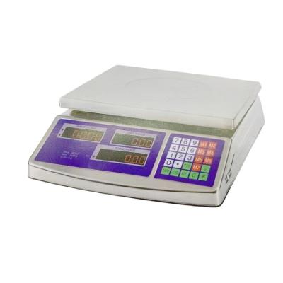 중국 디지털 디스플레이 Vedit 계량 ACS-701 30Kg 전자 계산 저울 (과일 및 채소용 플랫폼 저울) 판매용