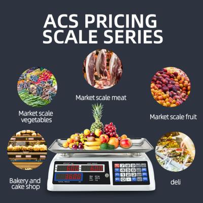 中国 1g精度ABS素材デジタル電子台はかり LED/LCDディスプレイ付き 40kg容量 他の色でカスタマイズ可能 販売のため