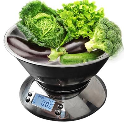 China 1/12 Miniature Set 1/6 Doll Food 1byone Precise Digital Kitchen Scale Unit oz and Maximum Weight 5kg for sale