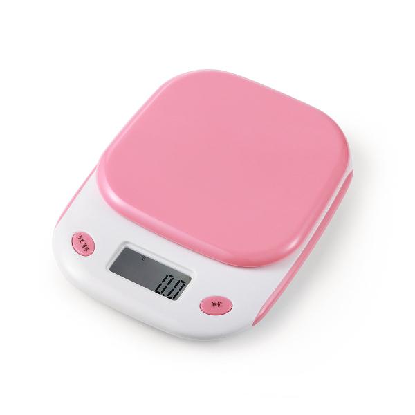 Quality 3kg/0.1g Mini Digital Kitchen Scale with Lid ABS Plastic Smart Battery Food Balancing Machine for sale