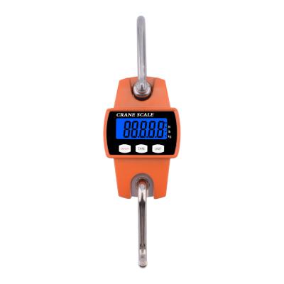 China Customized Support Digital LCD Industrial Scale with Waterproof Detachable Hook and Blue Orange Display OEM/ODM Supported for sale