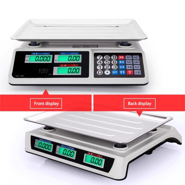 Quality 30kg/40kg Capacity KRC Digital Commercial Gram Balance Scale 2025 Model with for sale