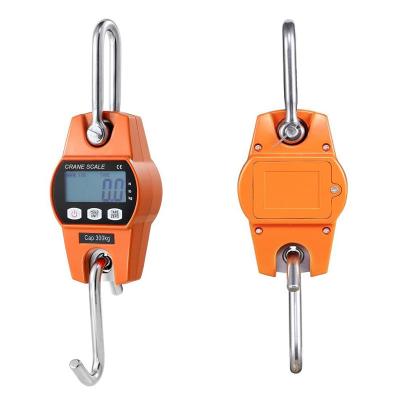 China 30kg-300kg Capacity OCS Mini Bluetooth Digital Hanging Crane Scale with LED/LCD Display and OEM/ODM Customization Support for sale