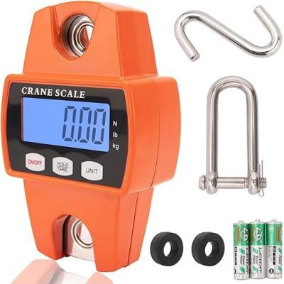 China Livestock and Hunting Equipment Hanging Crane Type Digital Mini Scale 100kg 200kg 300kg Diecast Electronic Weighing Scales for sale