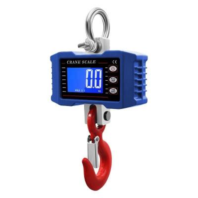 China High Precision 1000KG Digital LCD Hanging Crane Scale with CE ROHS CN Certification and Customizable OEM ODM Support for sale