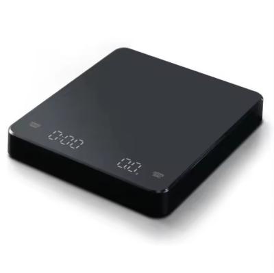 China Electric Power Source Digital Display Timemore Portable Espresso Coffee Scale with LED Kitchen Timer and Portable Design for sale