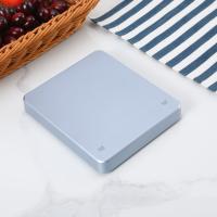 China LED Hidden Touch Digital Coffee Tea Scale Electric Kitchen Tools Kitchenware for Precise Weight Measuring Rectangle Design for sale