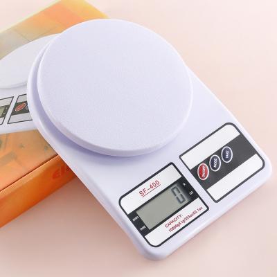 China 10kg Kitchen Scale Sf400 Digital Electronic Weight Timbangan Dapur for Baking and Cooking ROUND Balance 1g Division Digital for sale