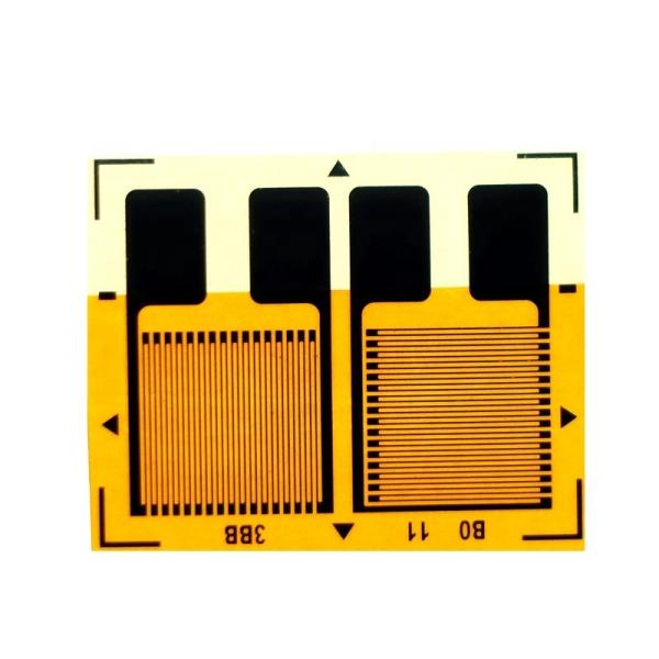 Quality Room Temperature -30- 60 degree BF120-3BB-A Half Bridge Strain Gauge with Glue for sale